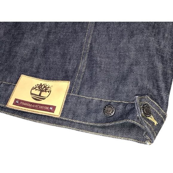 Timberland | Jackets & Coats | New Timberland Jean Jacket Leather ...
